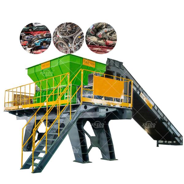 Quality Car Frame Shredder Car Shell Shredder Pre Car Shredder Metal Recycling Plant for sale