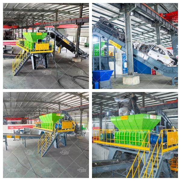 Quality Bicycles Shredder Scrap Motorcycles Shredder Aluminum Alloy Shredder for sale