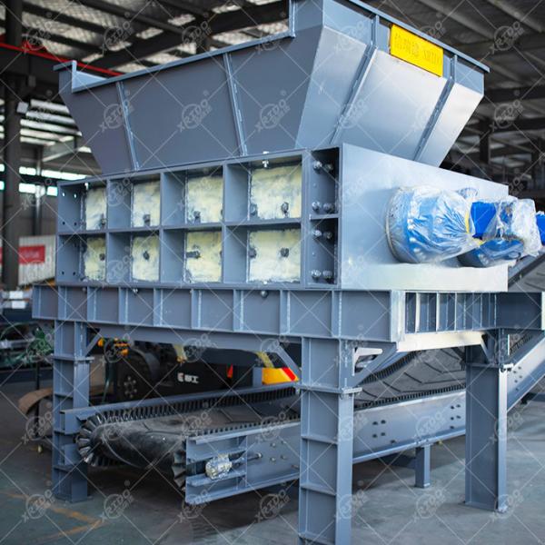 Quality Garbage Shredding Machine Solid Waste Shredder For Sofa Mattress Furniture Solid for sale