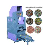 China Small Copper Wire Granulator Machine 300-1000kg/h Scrap Cable Recycling Separator for sale