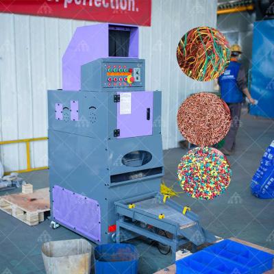 China Mini Copper Recyecling Machine Scrap Wire Granulator Scrap Small Copper Cable Granulator Machine for sale