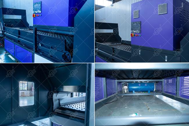 Optical sorting machine working principle