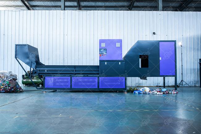 Plastic color waste optical sorter machine