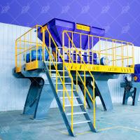 China Xrido Automatic Industrial Solid Waste Shredder Machine 600x480mm 11kW Dual Motor for sale
