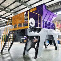 China Xrido Automatic Industrial Solid Waste Shredder Machine 600x480mm 11kW Dual Motor for sale