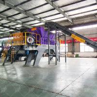 China Industrial Solid Waste Crusher MSW Shredder 600mm Shredder Room 11kW Motor for sale