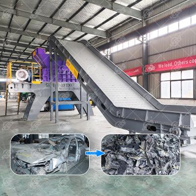 China Voertuigenversnipperaar Schrootmetaalverwerkingsfabriek Automobielsnipper- en Scheidingsmachine Te koop
