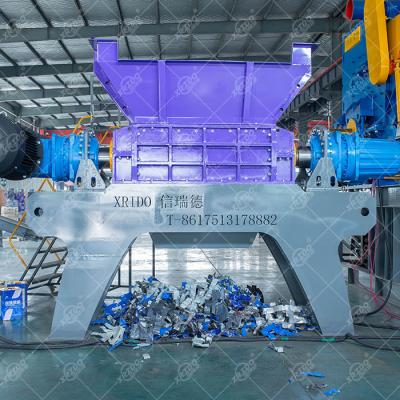 China Xrido Automatic Waste Shredder Machine for Metal Plastic Recycling for sale