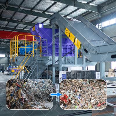 China Double Shaft Car Shell Shredder Machine for Metal and Plastic Recycling for sale