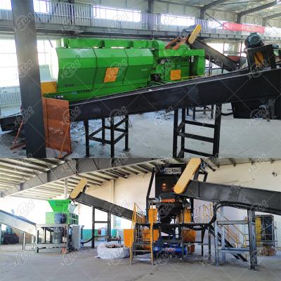 China 20T/D Waste Sorting Machine with 90 KW Power for Solid Waste Recycling for sale
