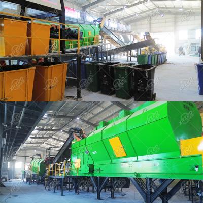 China Xrido XRD-100D 100t/D AI Robotic Arm Waste Sorting Machine Te koop