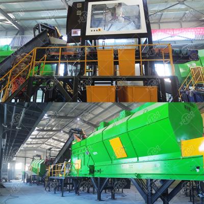 Китай Робот-манипулятор Xrido XRD-100D для сортировки отходов с искусственным интеллектом, производительность 100 т/сут продается