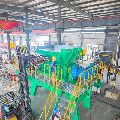 China Máquina automática de trituración de metales para la planta de reciclaje de chatarra de metal en venta