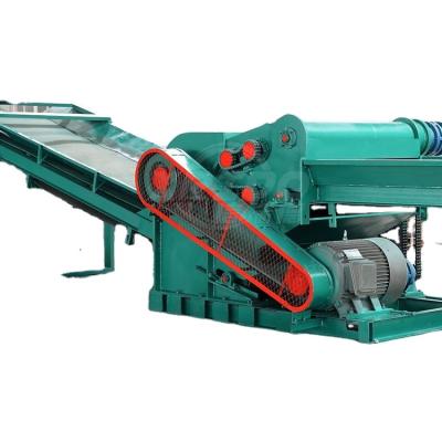 China Industrial Wood Chipper Machine with 220V/380V Voltage 55-110kw Power and 1-3t/h Capacity for Tree Shredding for sale