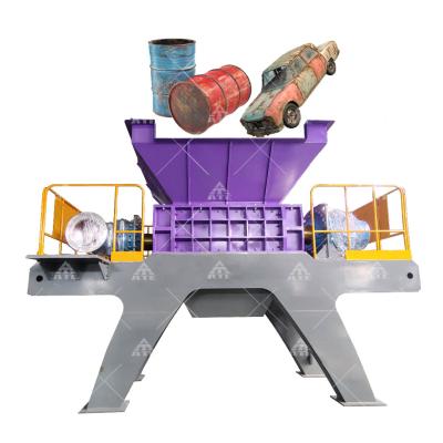China Heavy Duty Industrial Metal Shredder with Compact Output Customizable Blades for Multi-Material Processing for sale