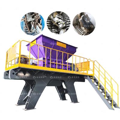 China 90 kW Power 20100 kg Weight Metal Shredder with 9CrSi/D2/SKD-11 Blades for Scrap Metal Recycling for sale