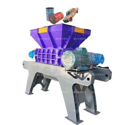 China 90 kW Power 20100 kg Weight Low Noise Double Shaft Shredder for Scrap Metal Recycling for sale