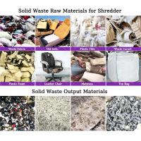 China Double Shaft Crawler Mobile Shredder Machine 200-2200mm Input High Efficiency Shredding for sale