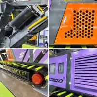 China Double Shaft Crawler Mobile Shredder Machine 200-2200mm Input High Efficiency Shredding for sale