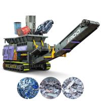 China Tracked Mobile Shredder 20 Tons per Hour Scrap Metal Processing Machine CE ISO for sale