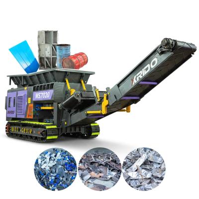 China High Productivity Crawler Mobile Shredder with Long Service Life and Easy Operation for Metal Scrap Processing for sale