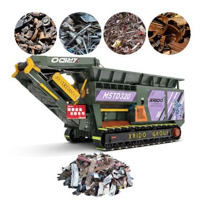 China High Productivity Crawler Mobile Shredder with Long Service Life and Easy Operation for Metal Scrap Processing for sale