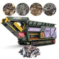 China Crawler Mobile Shredder 20 Tons per Hour Scrap Metal Processing High Productivity Easy Operation for sale