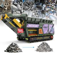 China Tracked Mobile Shredder 20 Tons Per Hour Scrap Metal Processing Machine CE ISO for sale