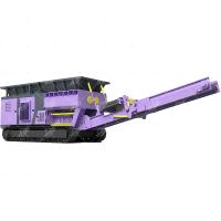 China Tracked Mobile Shredder High Torque 200kW On Site Waste Processing Machine for Construction and Municipal Solid Waste for sale
