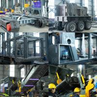 China Tracked Mobile Shredder 55 kW Double Shaft 360° Steering for Efficient Waste Processing for sale