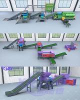 China Tracked Mobile Shredder 55 kW Double Shaft 360° Steering for Efficient Waste Processing for sale