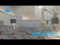 Μηχανή ταξινόμησης AI Μηχανή αυτοματοποίησης διαχωρισμού MSW Ρομποτικό εργοστάσιο ταξινόμησης βραχίονα
