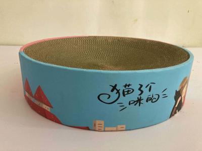 Cina 2 In1 giro durevole Cat Scratcher Bed Pad & salotto 1000g in vendita
