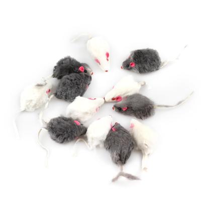 China Halloween Unique Gift Bicolourable Mini Mouse Cat Toy Set With Sound for sale
