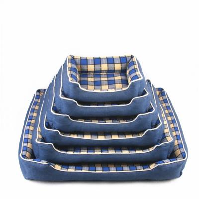 China Warm Zacht van de de Hondmat 740g van het Roostervierkant van de het Huiskennel Binnen van het het Nestcomfort de hondbed Te koop