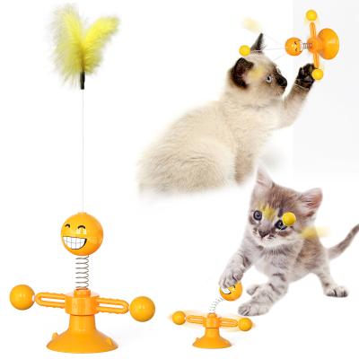 China De Bal van Cat Pet Toys TPR Cat Spring Toys Kitty Interactive van de voedselrang Te koop