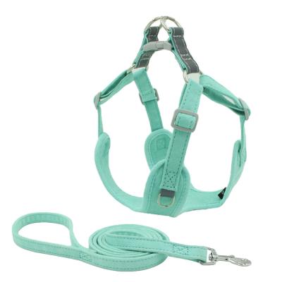 Cina Il cane della pelle scamosciata ed il guinzaglio riflettenti Kit Traction Suit Dog Leash sfruttano il cablaggio protetto contro le esplosioni della maglia dell'insieme del guinzaglio del cane in vendita