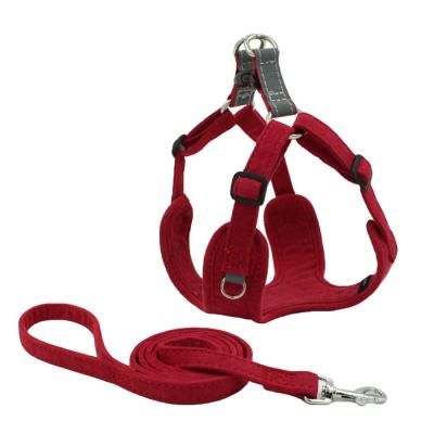 Cina Il cane della pelle scamosciata ed il guinzaglio riflettenti Kit Traction Suit Dog Leash sfruttano il cablaggio protetto contro le esplosioni della maglia dell'insieme del guinzaglio del cane in vendita