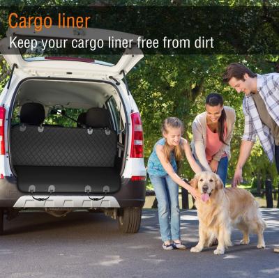 Cina Copertura di sedile posteriore montata su veicolo del cane Mat Black Waterproof 137*147cm in vendita