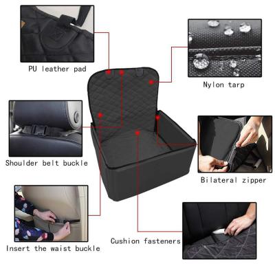 Cina Sede di automobile portatile del ripetitore del cane di aggiornamento con la clip sul guinzaglio 1000g impermeabile di sicurezza in vendita