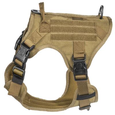 China Chicote de fios militar tático do cão da veste com segurança tática do ODM Molle da curvatura para o serviço & a veste militar de formação do cão à venda