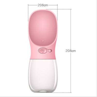 China 12-20OZ Fles van het de Hondwater van de drankkop de draagbare Vouwbare voor het Lopen Te koop