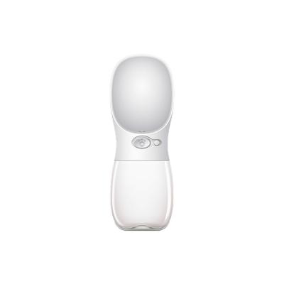 Cina Fontanella portatile del cane del silicone del commestibile della tazza della bottiglia di acqua dell'animale domestico all'aperto 12OZ in vendita