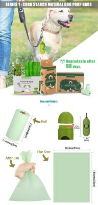 Cina Cat Dog Poop Bag Dispenser 100% biodegradabile in vendita