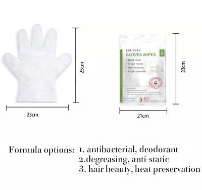 Cina Strofinate di pulizia convenienti non tessute eliminabili dei guanti dell'animale domestico delle dita dei denti dell'orecchio dell'occhio in vendita