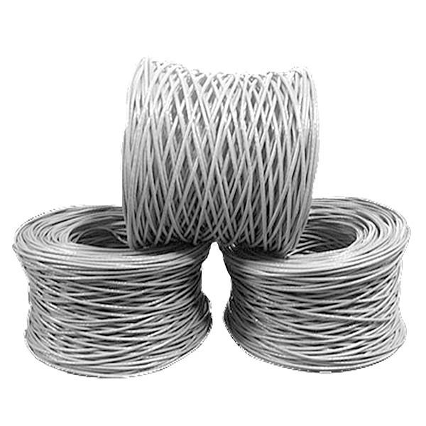 Quality Unshielded UTP High Speed CAT6 Cable 23AWG 4P Solid Grey 500ft 1Gbps 250MHz for sale