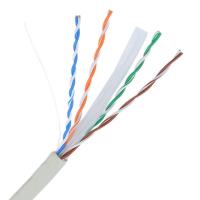 Quality CAT6 Ethernet Network UTP Cable 23AWG White PVC Plenum 500FT for sale