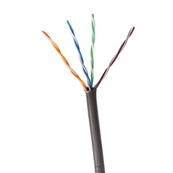 Quality CMX UTP CAT5E Cable 100MHz PVC 0.51mm High Speed Network Plenum Cable for sale