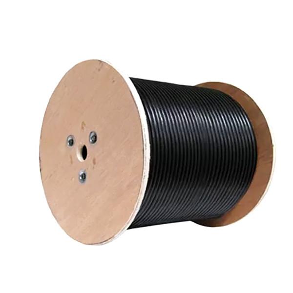 Quality 24 AWG 100MHz CAT5E FTP CAT5E Cable Outdoor PE 0.47mm Solid Copper Pass Fluke for sale