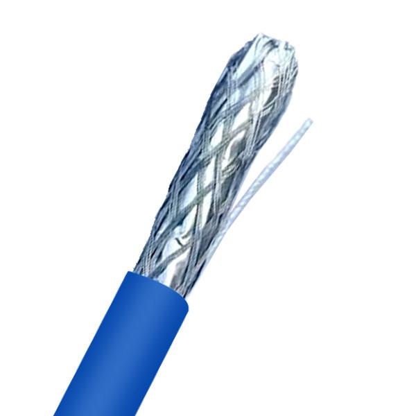 Quality SFTP Cat5e 24AWG Expend To 350Hz 1000Ft Blue PVC Jacket Cable Pass Fluke for sale